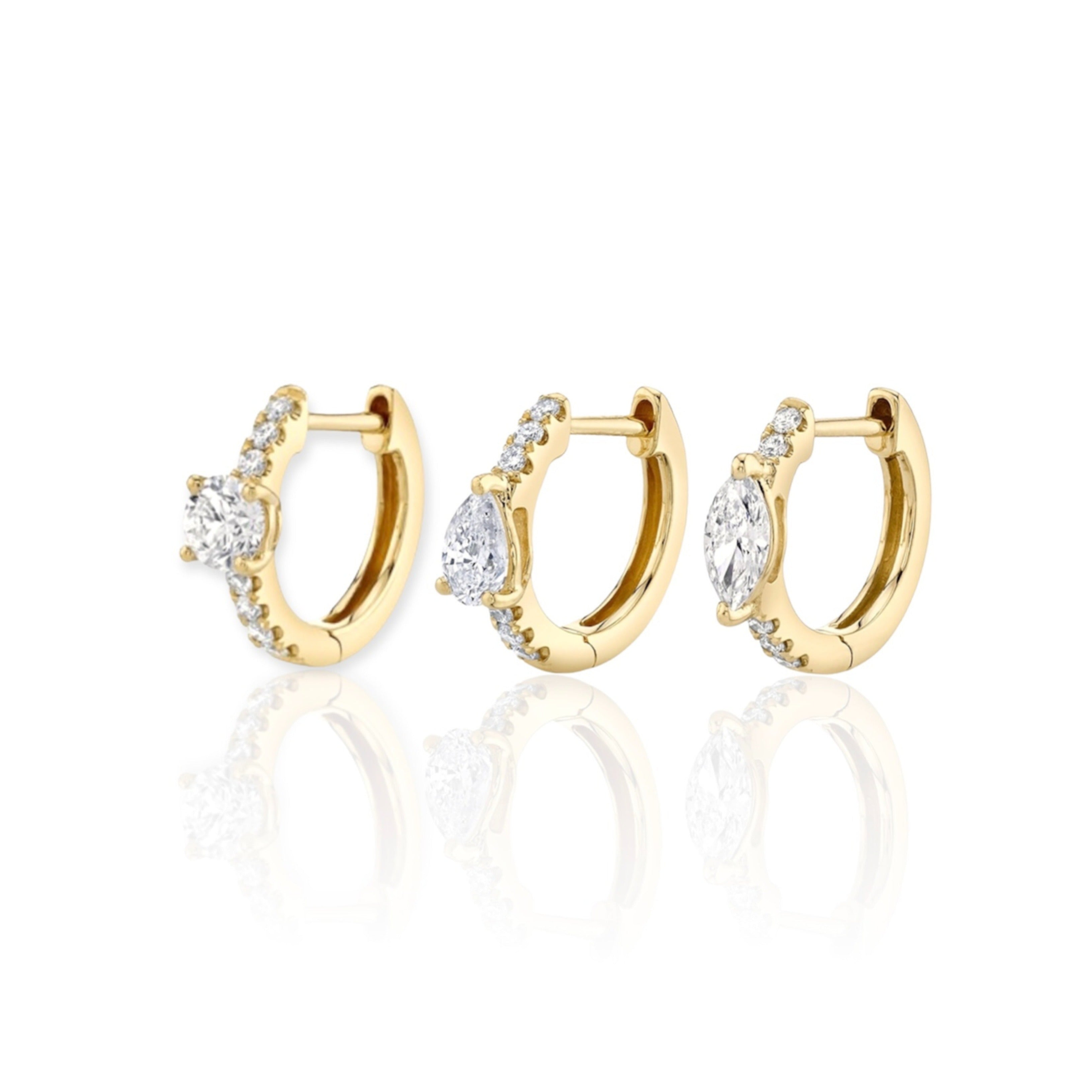 Triple Diamond Earring Set- Choose by Felice| Earring set for multiple ...